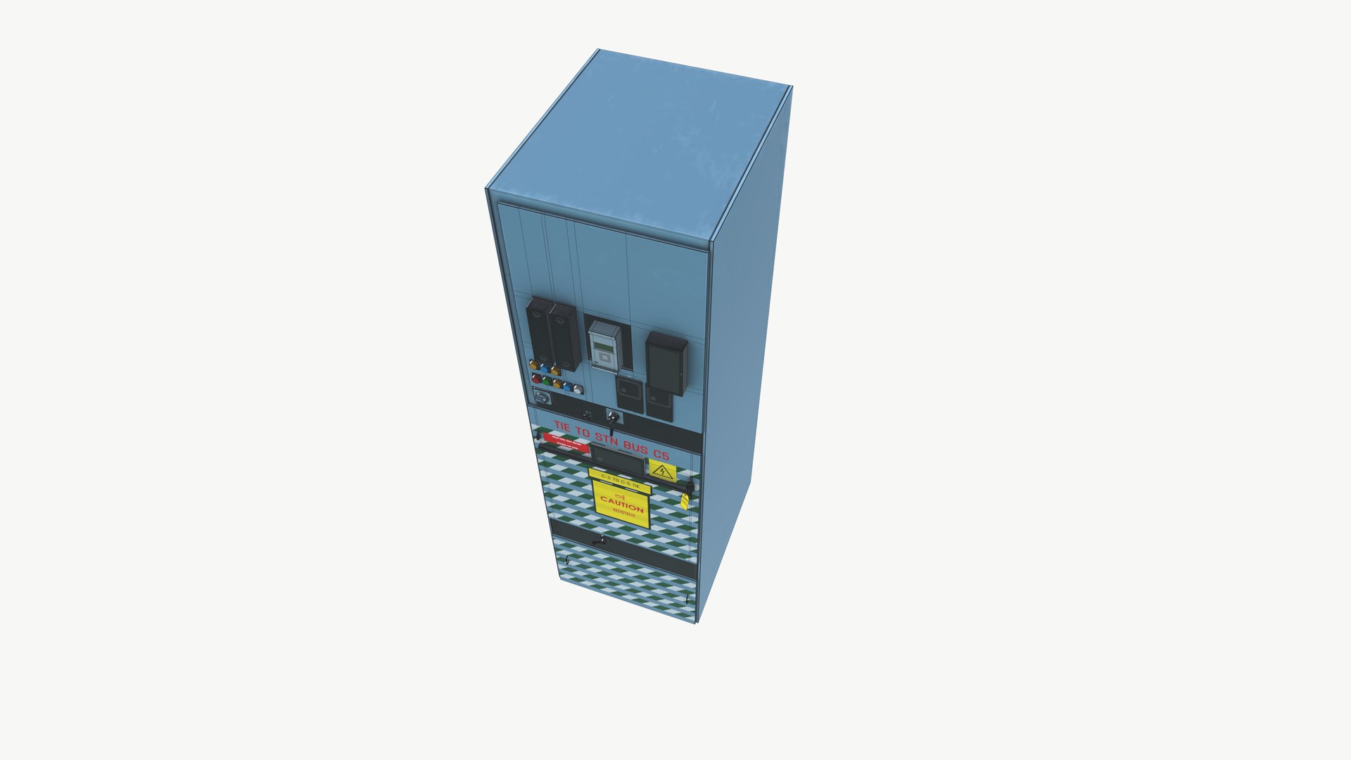 Electric Fuse Box 3D Model - TurboSquid 2259110