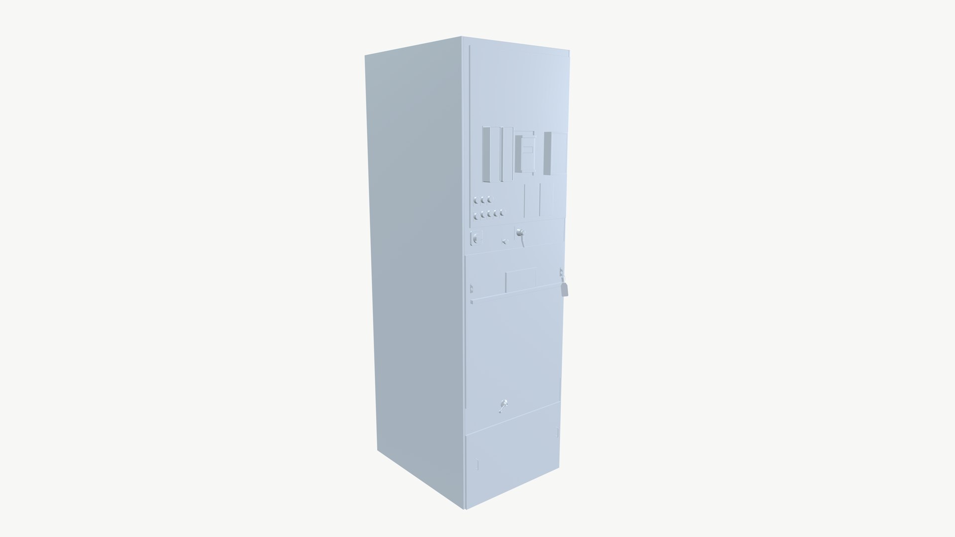 Electric Fuse Box 3D Model - TurboSquid 2259110