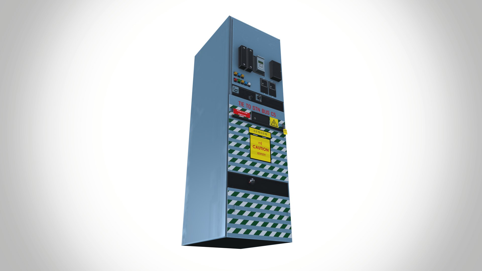 Electric Fuse Box 3D Model - TurboSquid 2259110