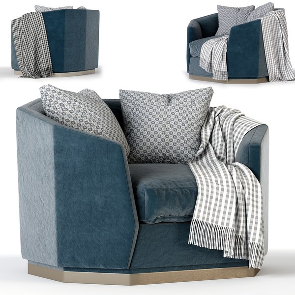 modelo 3d Silla giratoria Expressions Caracole - TurboSquid 1661487