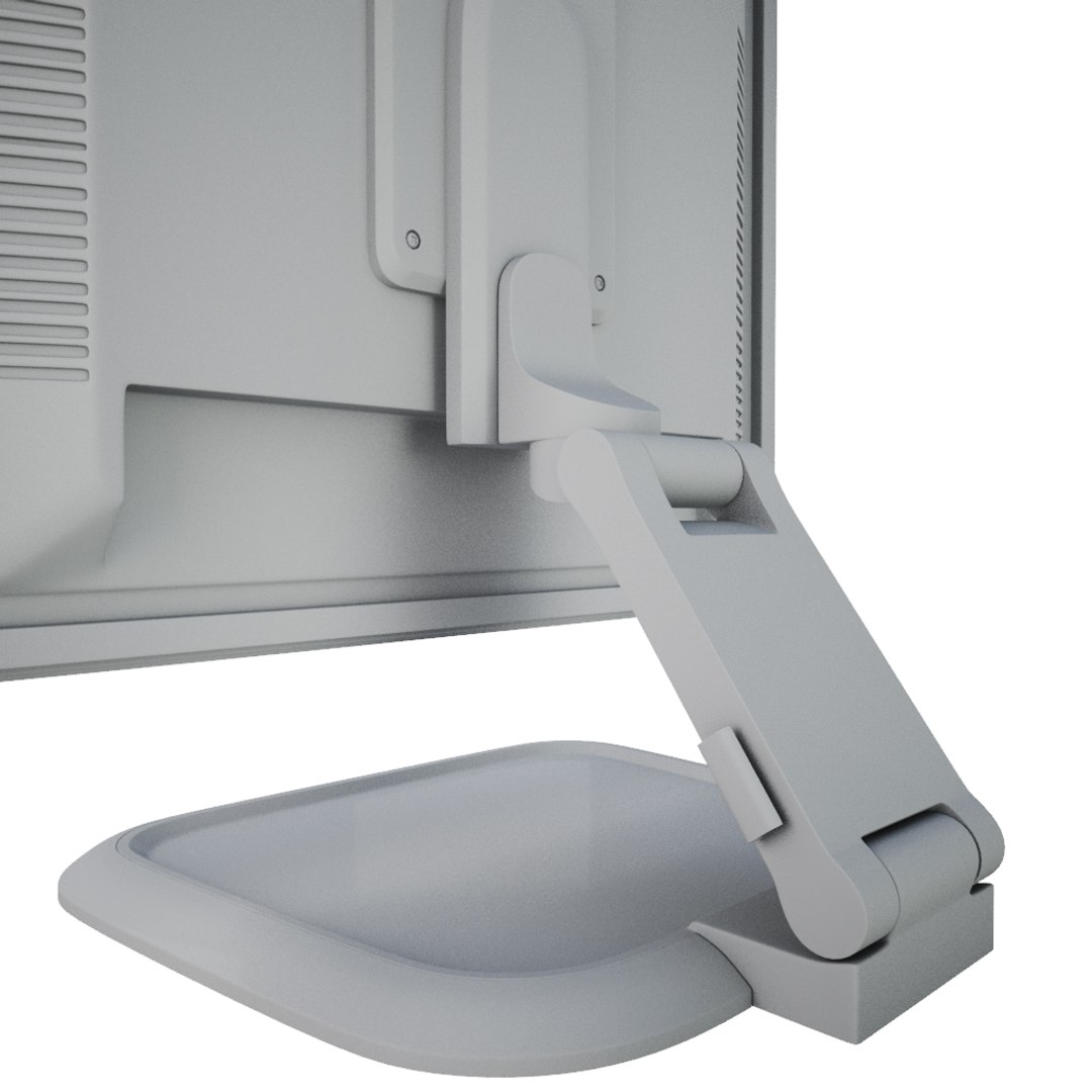 Hp Lcd Monitor 3d Model