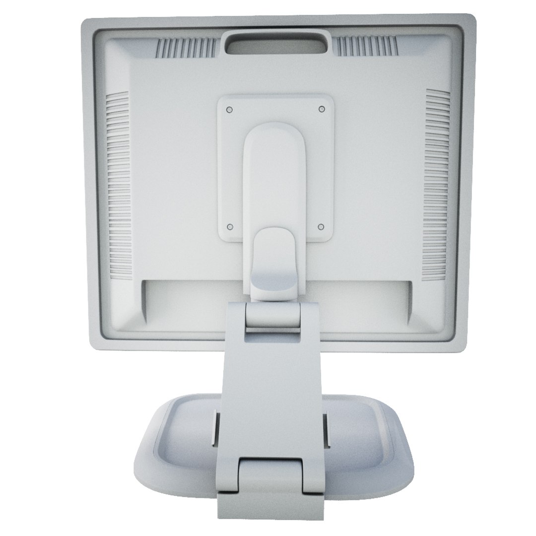 Hp Lcd Monitor 3d Model