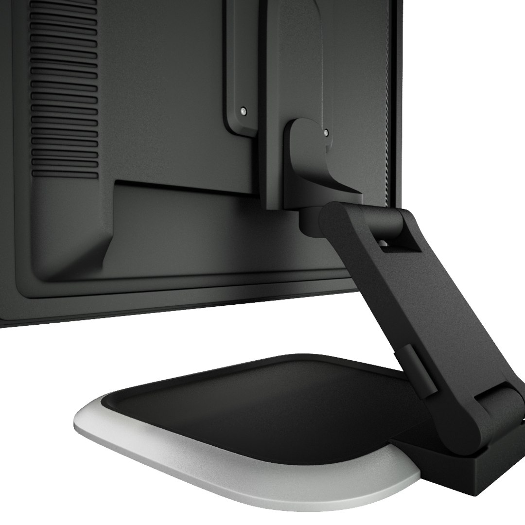 Hp Lcd Monitor 3d Model