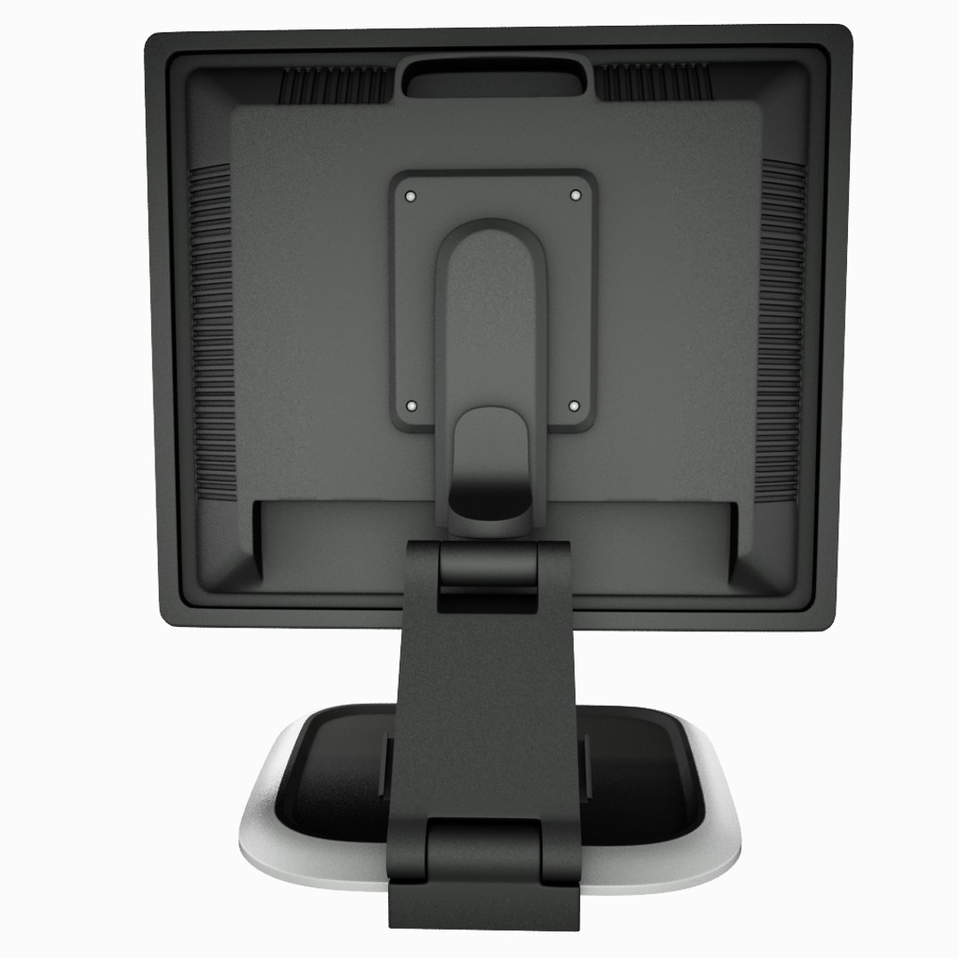Hp Lcd Monitor 3d Model