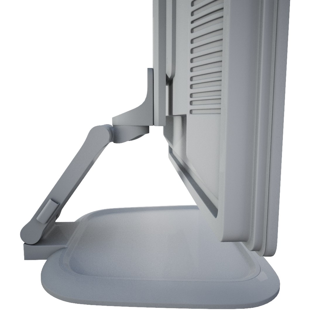 Hp Lcd Monitor 3d Model
