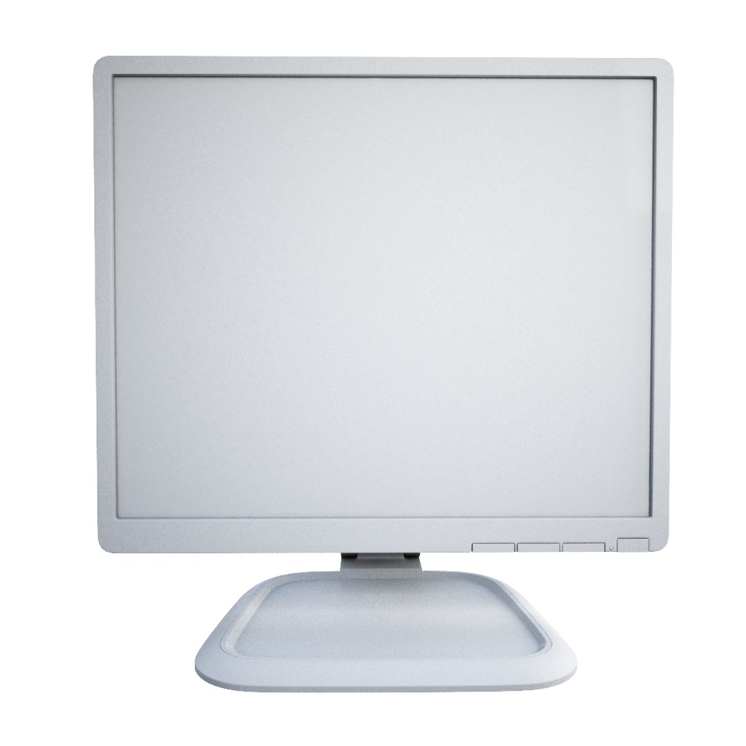 Hp Lcd Monitor 3d Model