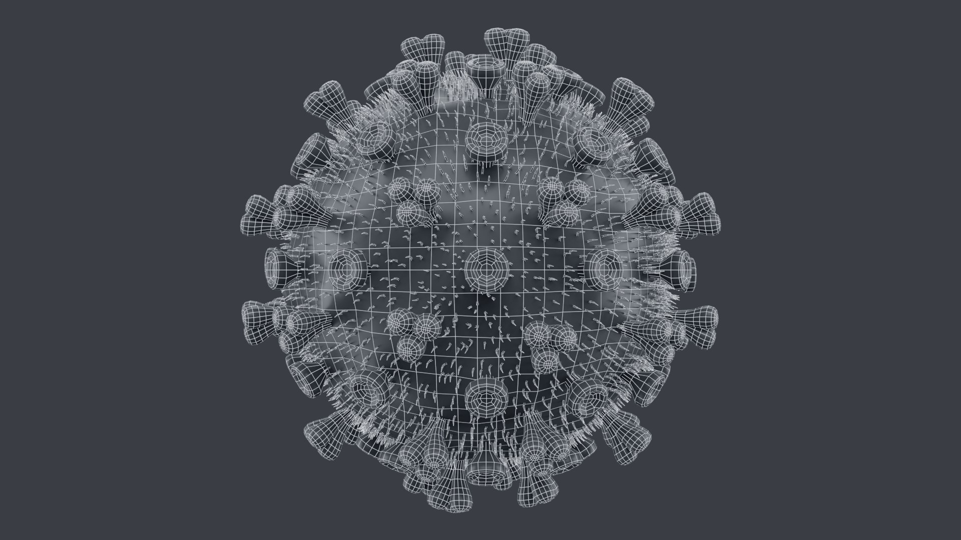 HIV Virus 3D Model - TurboSquid 2224425