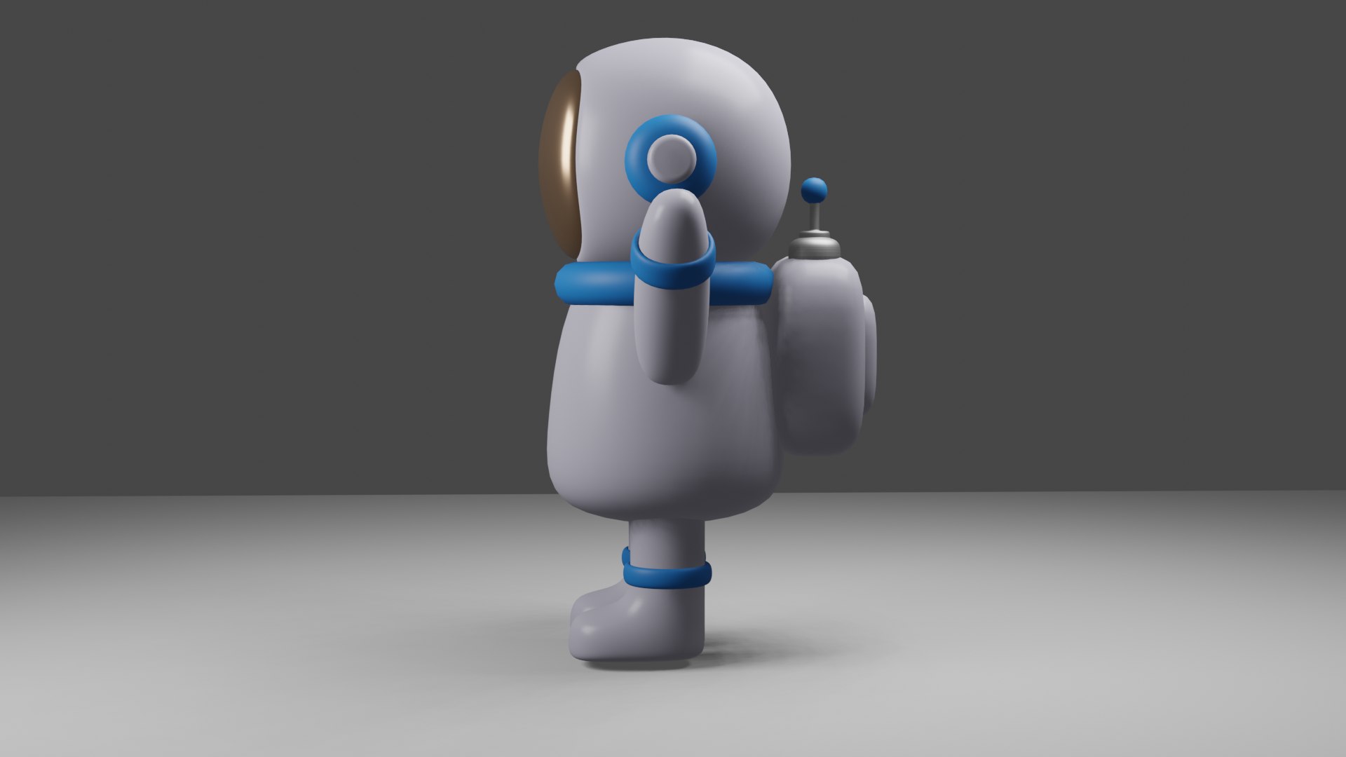 Cute Astronaut 3D Model - TurboSquid 2049386