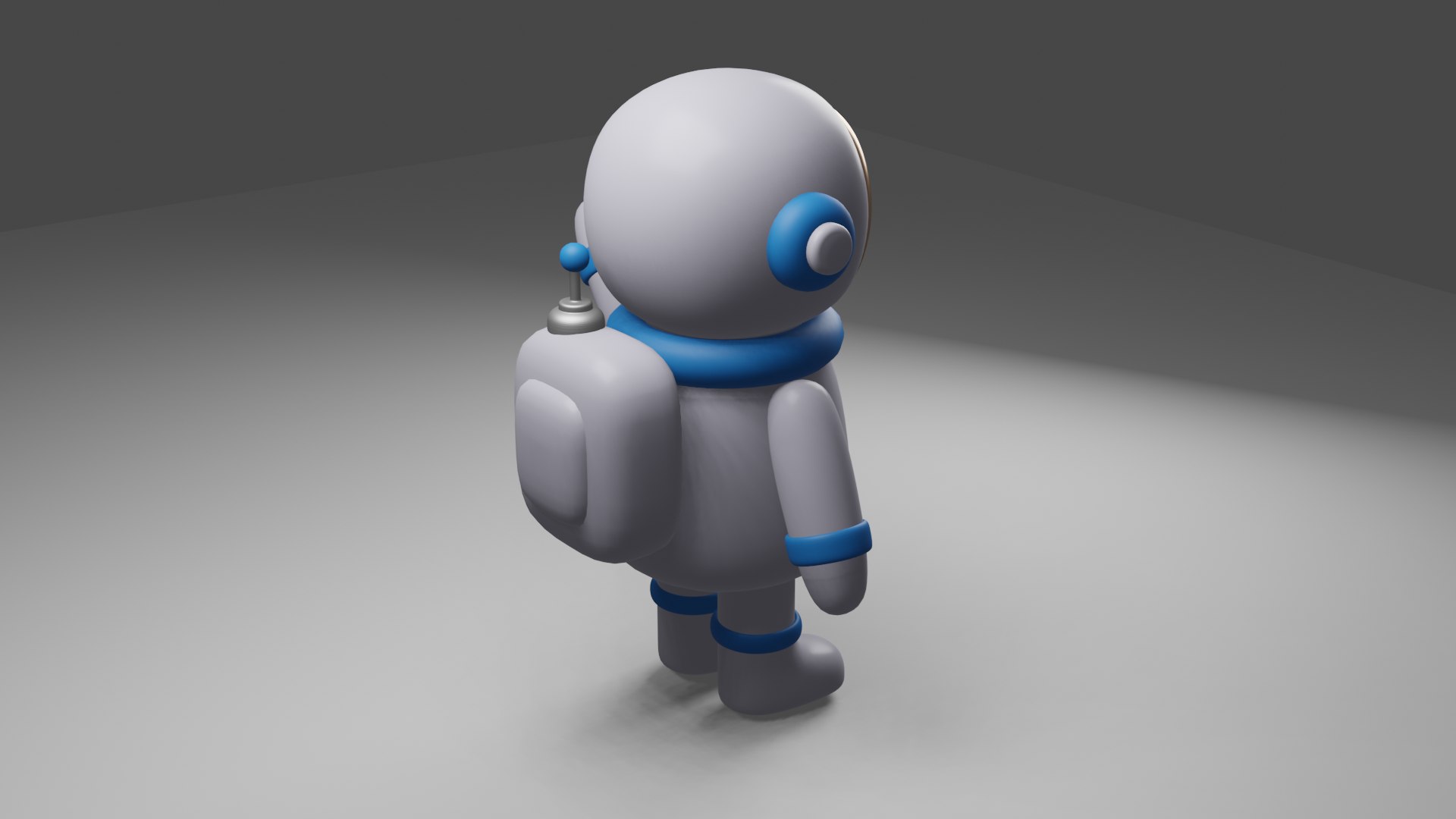 Cute Astronaut 3D Model - TurboSquid 2049386