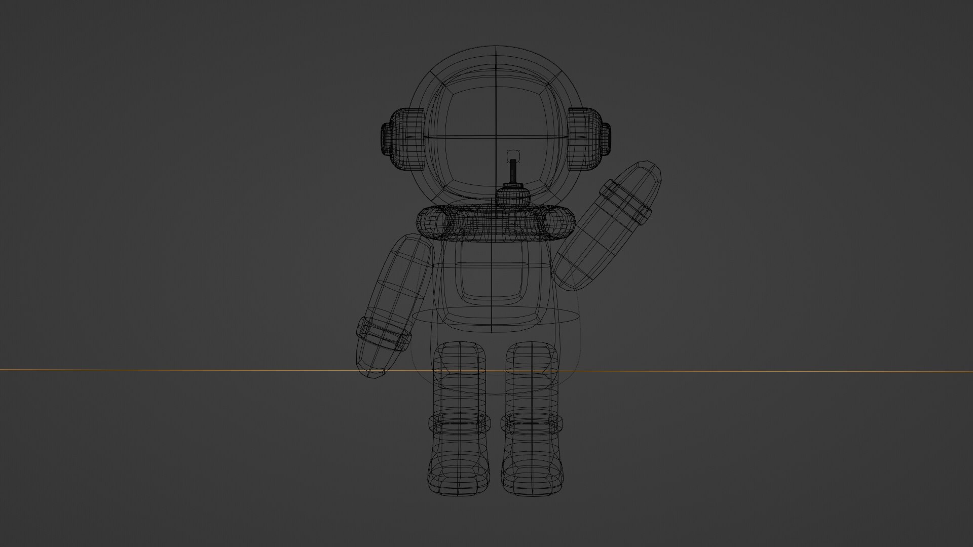 Cute Astronaut 3D Model - TurboSquid 2049386