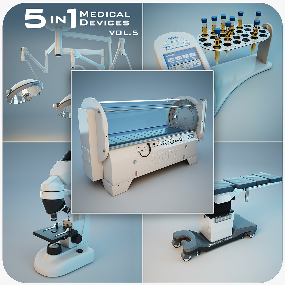 3d model medical devices 5 1