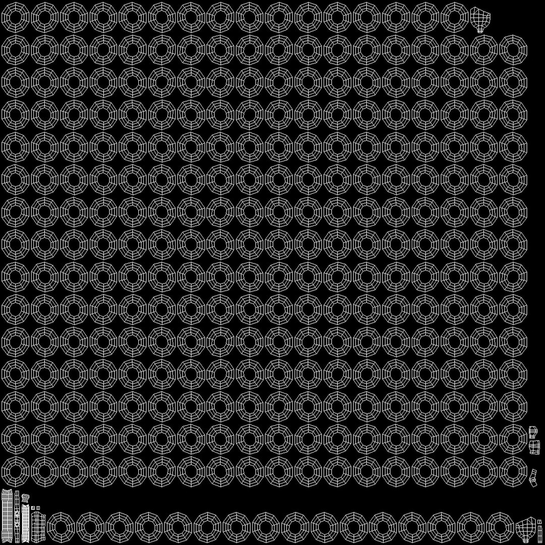 3D Golden Cable Chain Model - TurboSquid 2239701