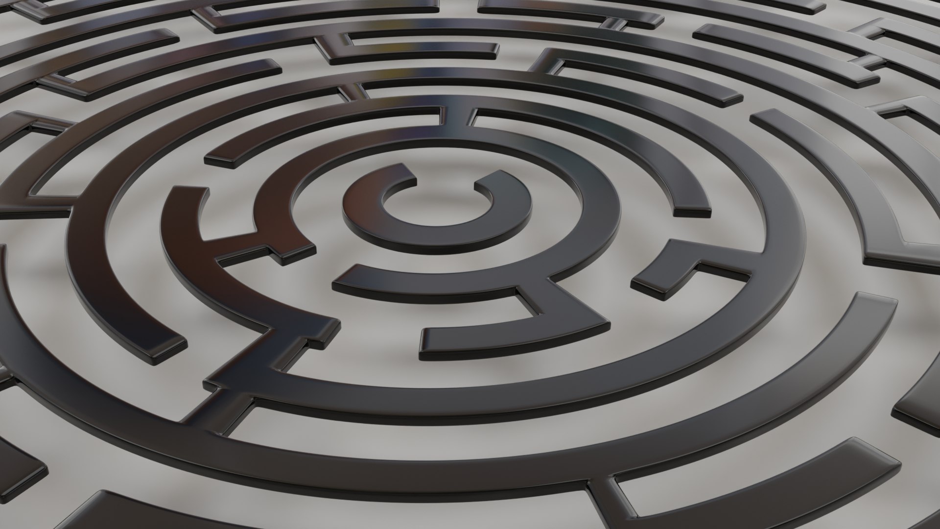 3D Round Maze Free Low-poly 3D Model - TurboSquid 1817562