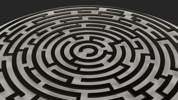 3D round maze Free low-poly 3D model - TurboSquid 1817562