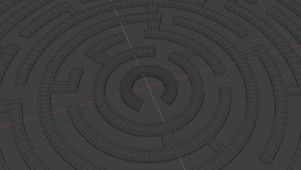 3D round maze Free low-poly 3D model - TurboSquid 1817562