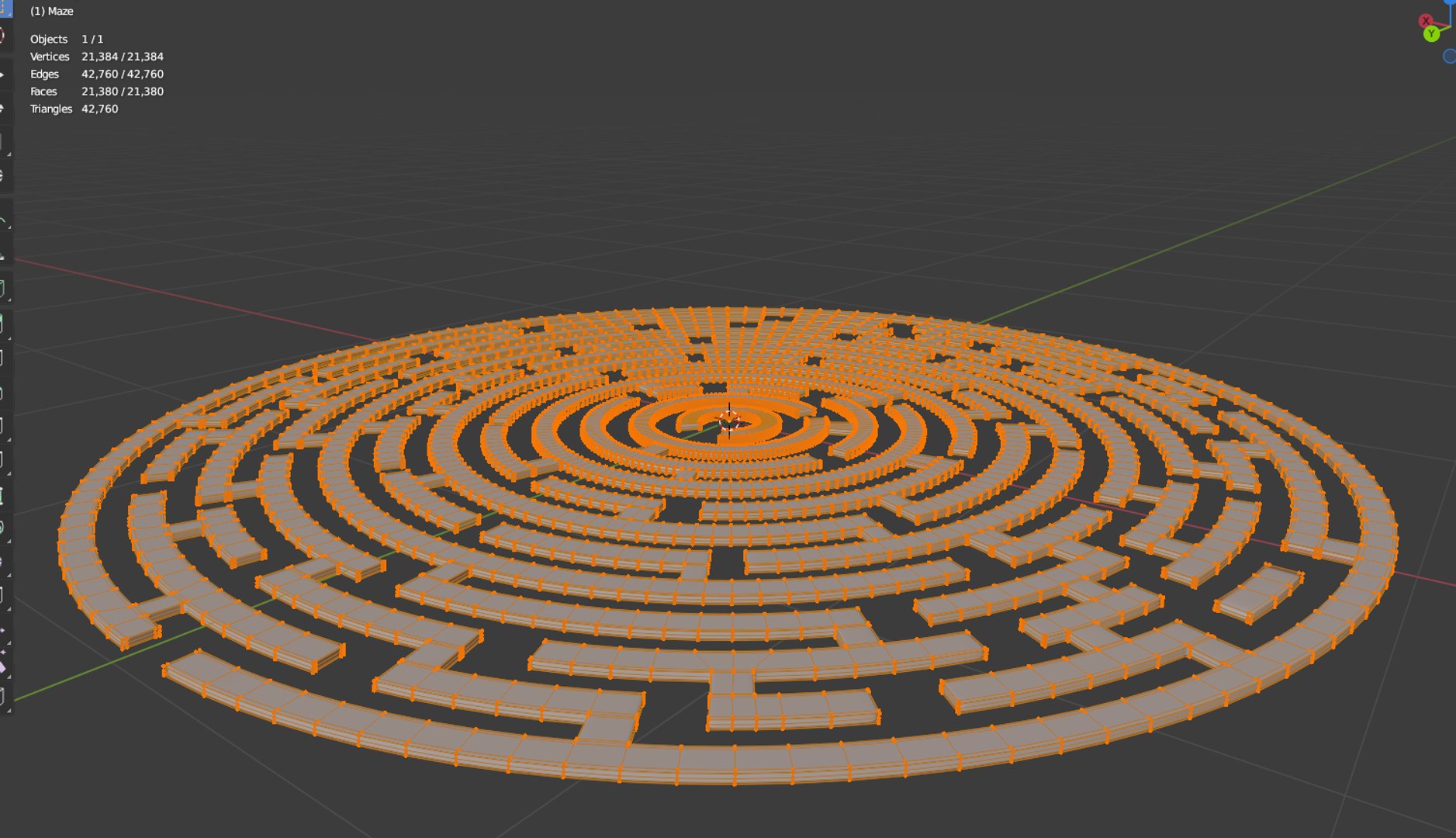 3D Round Maze Free Low-poly 3D Model - TurboSquid 1817562