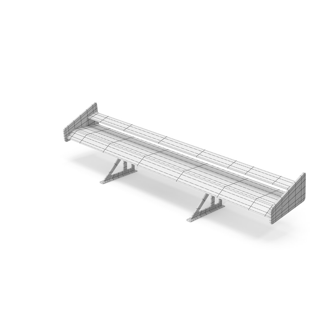 Car Spoiler 3D Model - TurboSquid 2177278