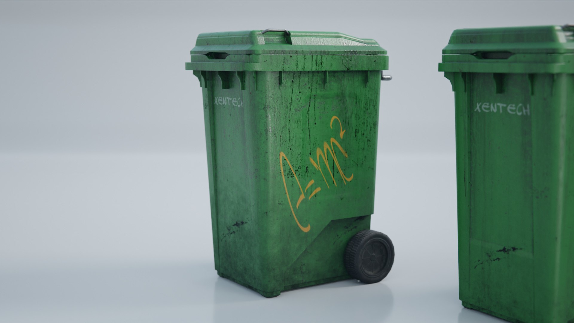 3D Trash Bin Model - TurboSquid 1780429