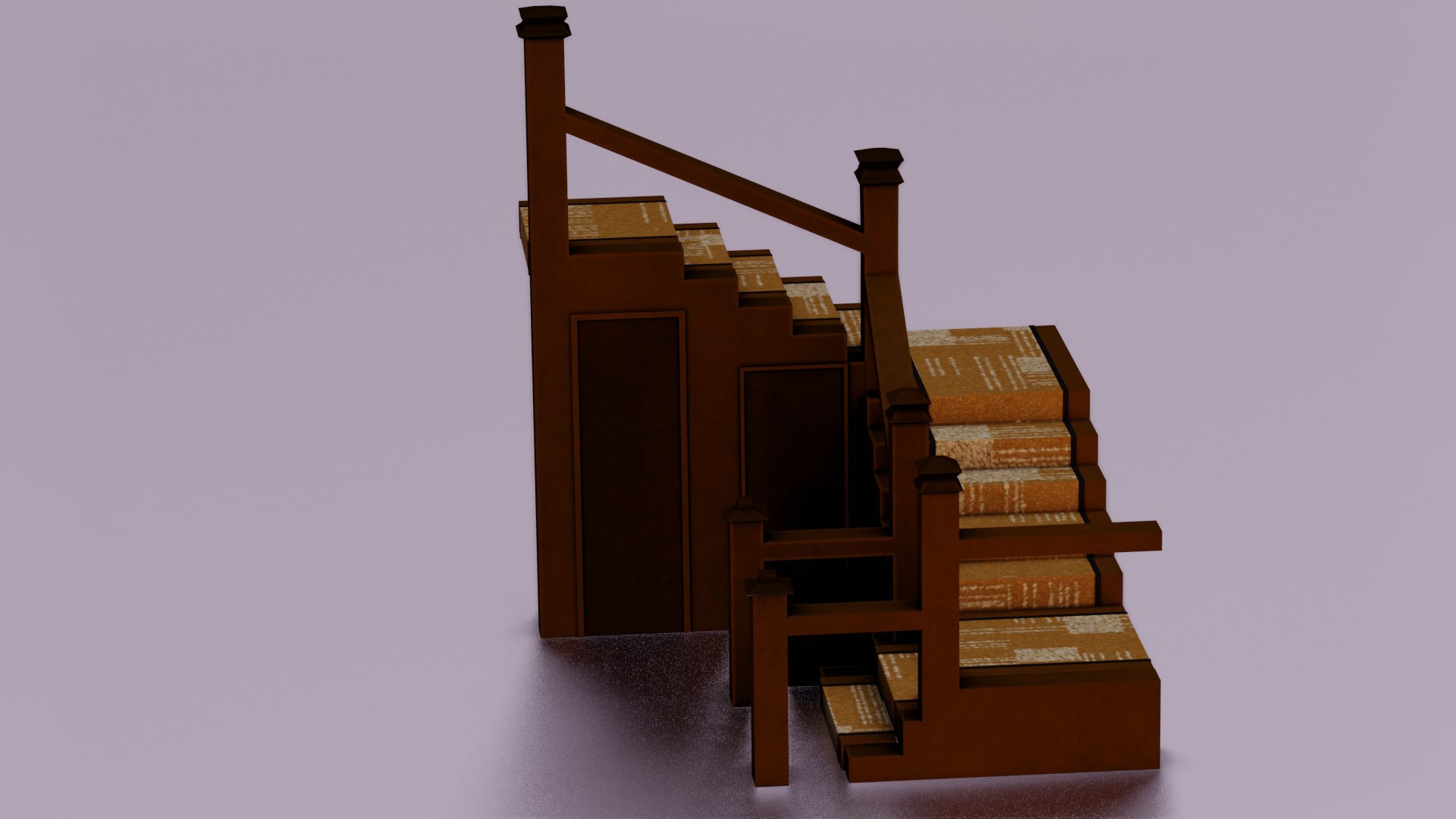 STEPS LOW POLY GAME READY3D模型 - TurboSquid 1964100