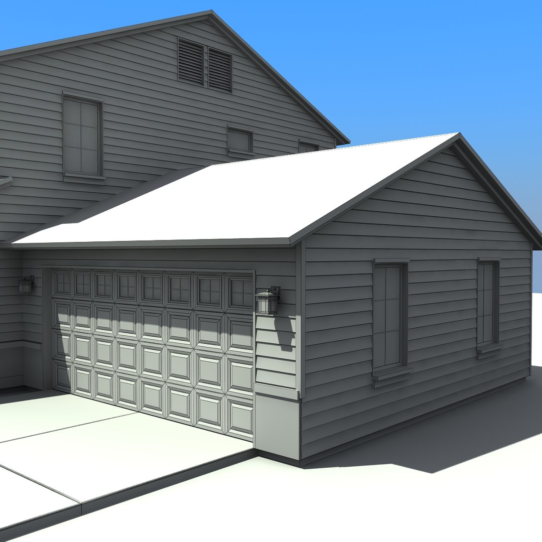 3d Model House Building