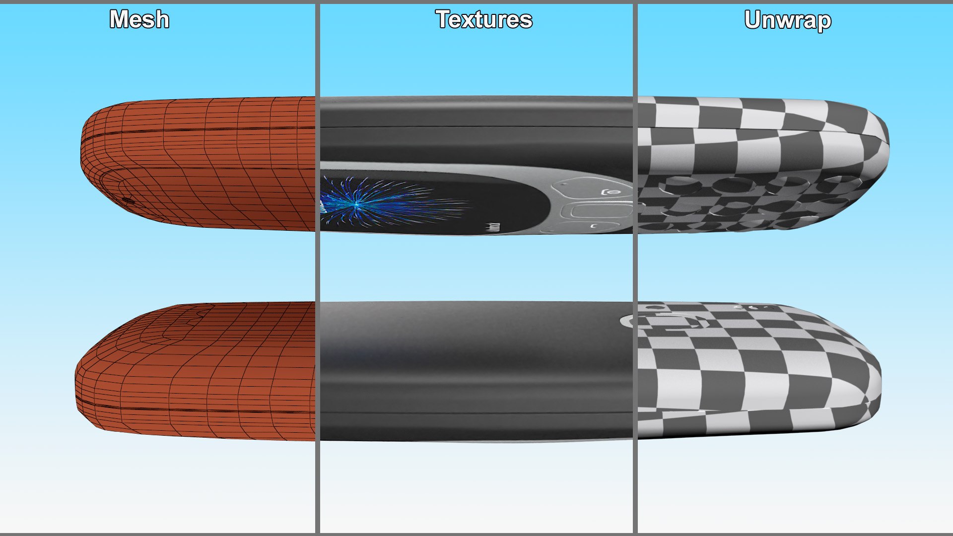 Modern Push-button Black Telephone Lights On 3D Model - TurboSquid 2270119