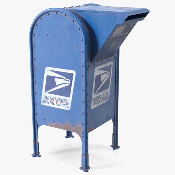 modelo 3d US Old Mail Box - TurboSquid 2041005