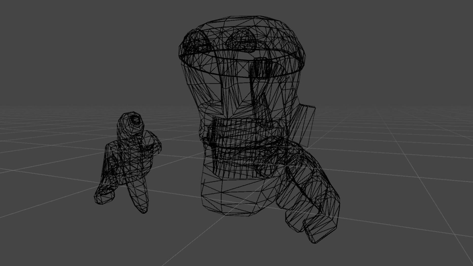 Games Worm Cartoon Character Model - TurboSquid 1415860