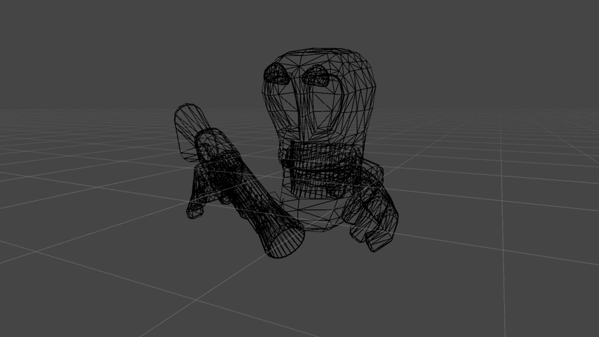 Games Worm Cartoon Character Model - TurboSquid 1415860