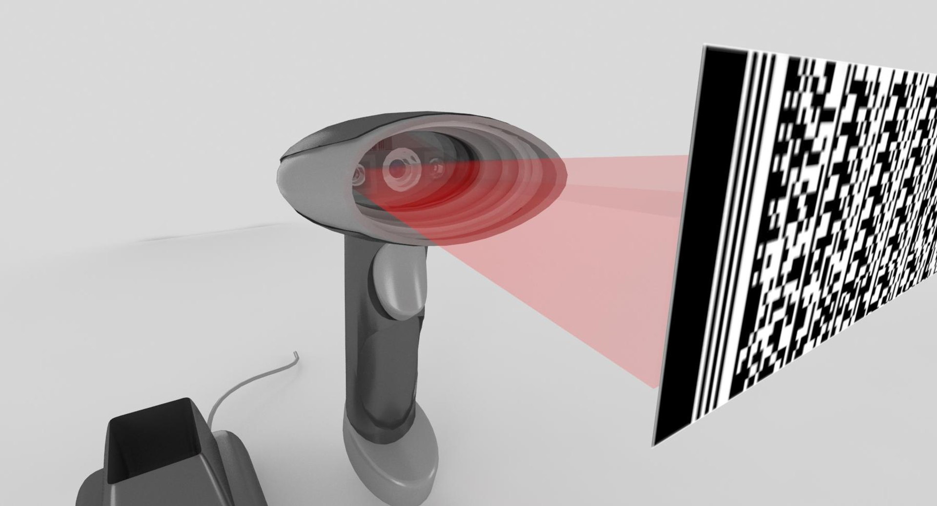 3D barcode scanner - TurboSquid 1384167