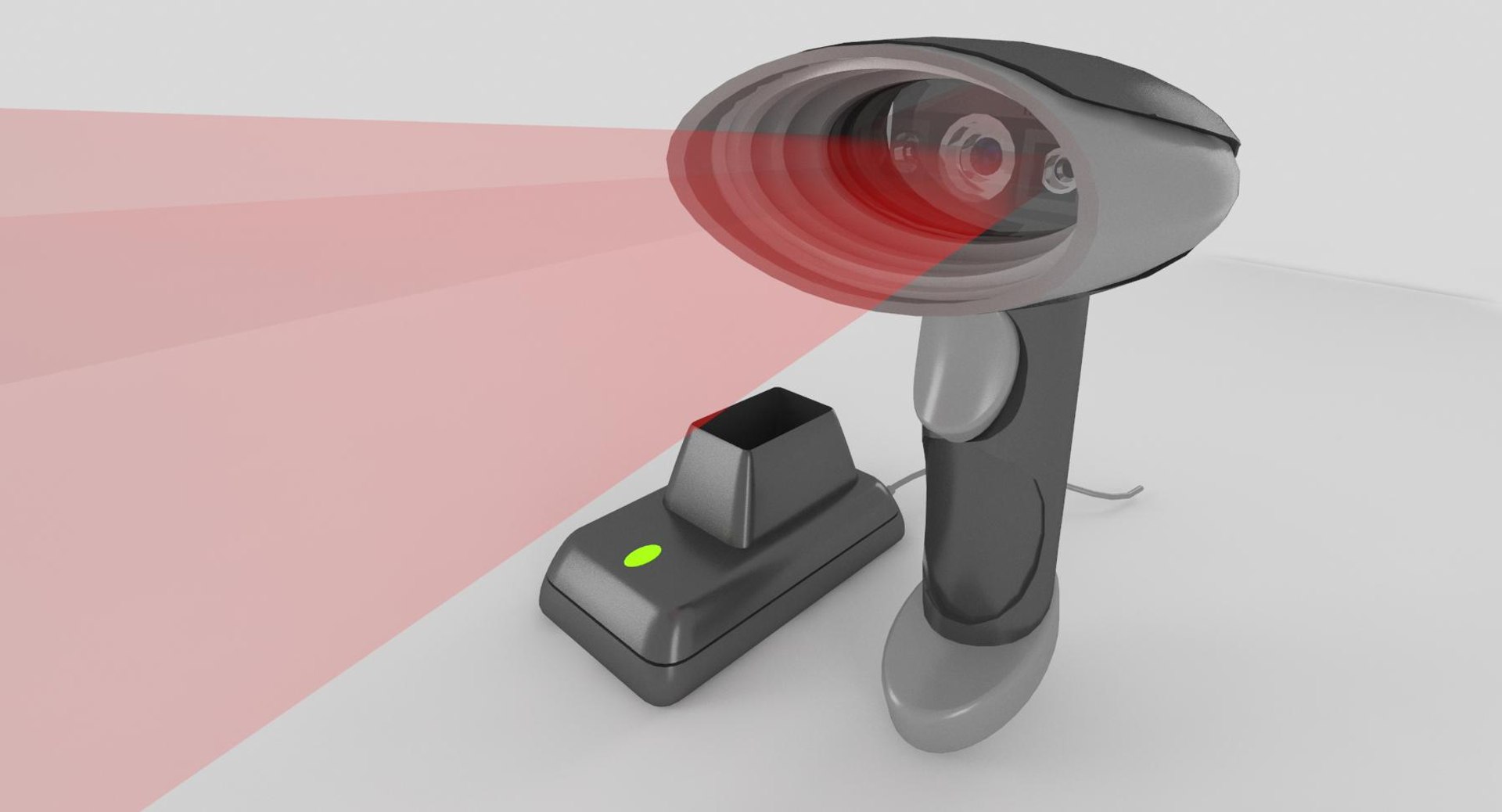 3D barcode scanner - TurboSquid 1384167