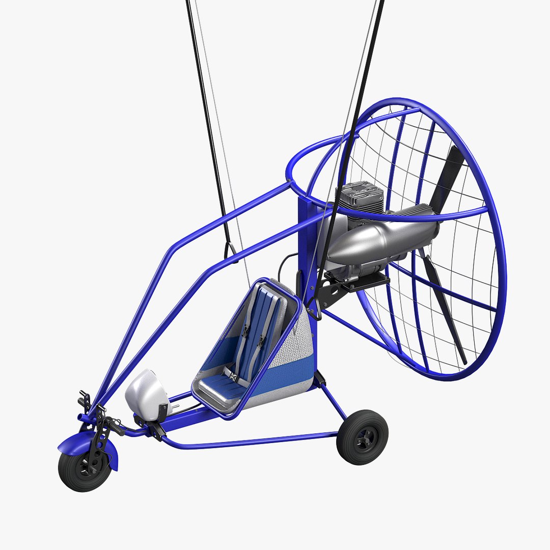 3d Powered Paraglider Model