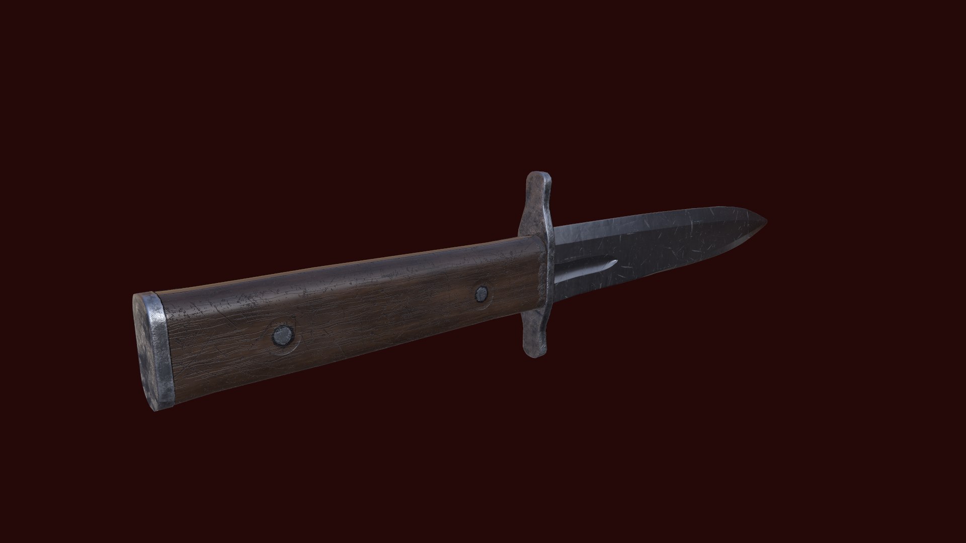 3D Italian WWI Arditi Dagger model - TurboSquid 1939062