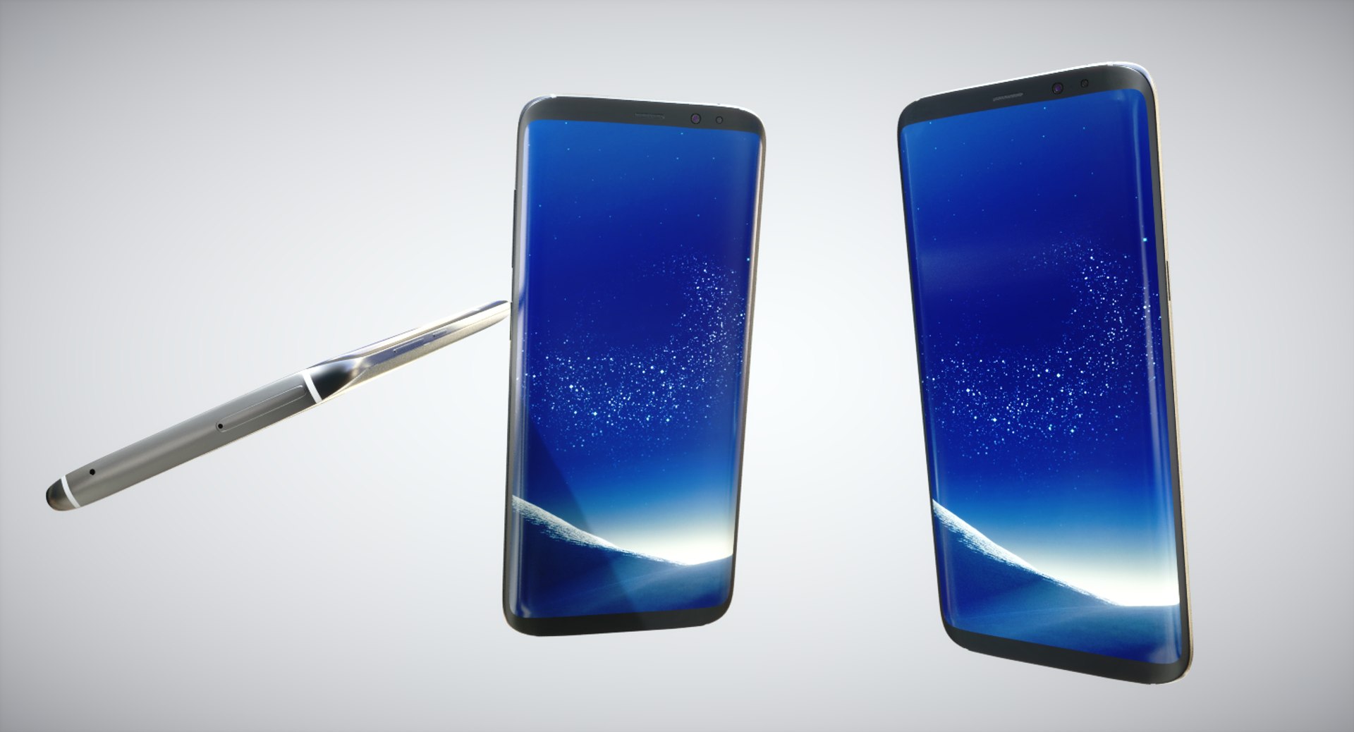 3D Samsung S8 - TurboSquid 1250366