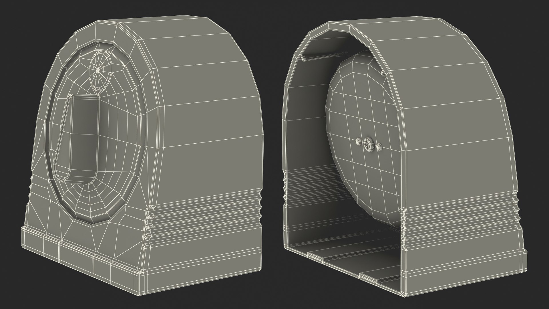 3D Classic Mechanical Kitchen Timer - TurboSquid 1589107