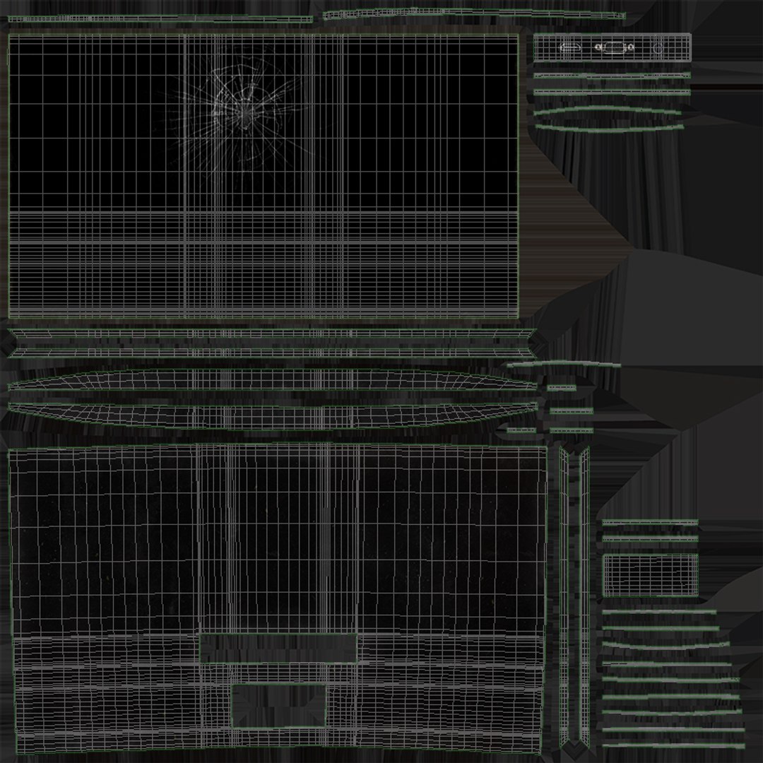 Old Computer Monitor PBR Model - TurboSquid 2358004