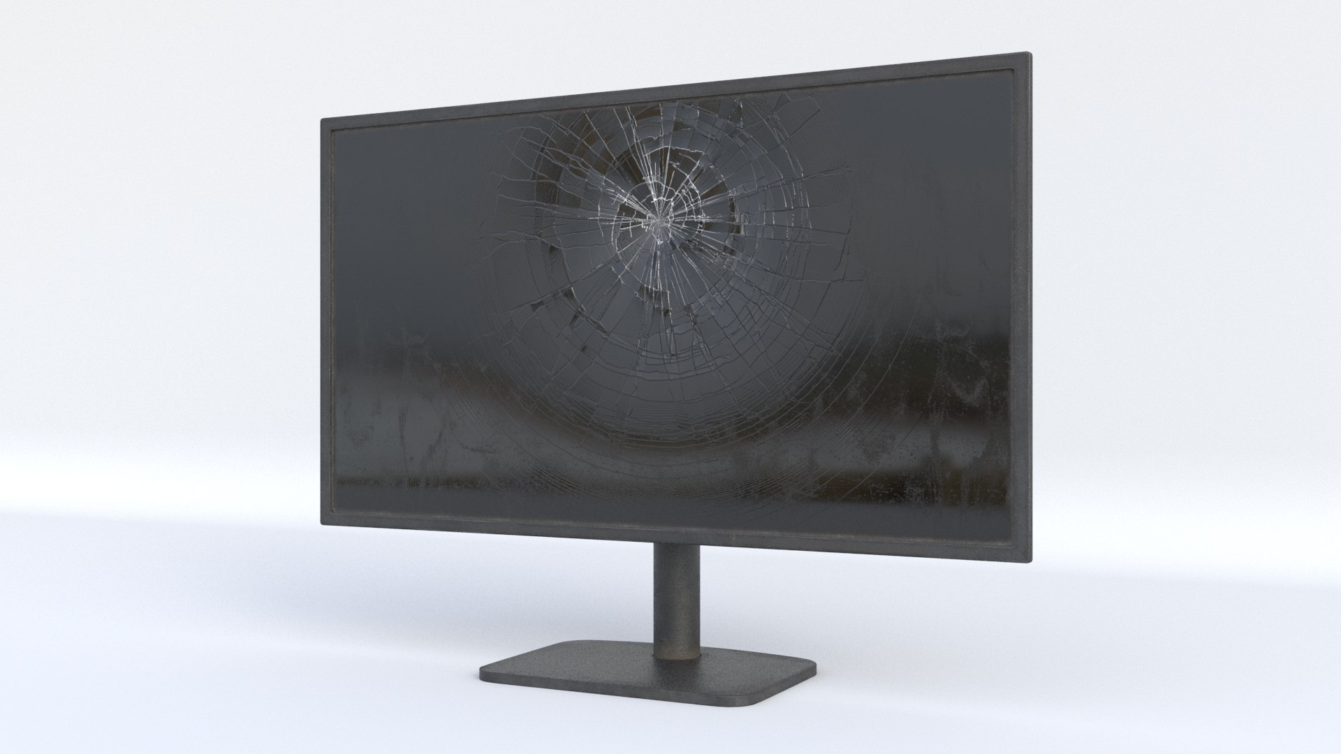 Old Computer Monitor PBR Model - TurboSquid 2358004