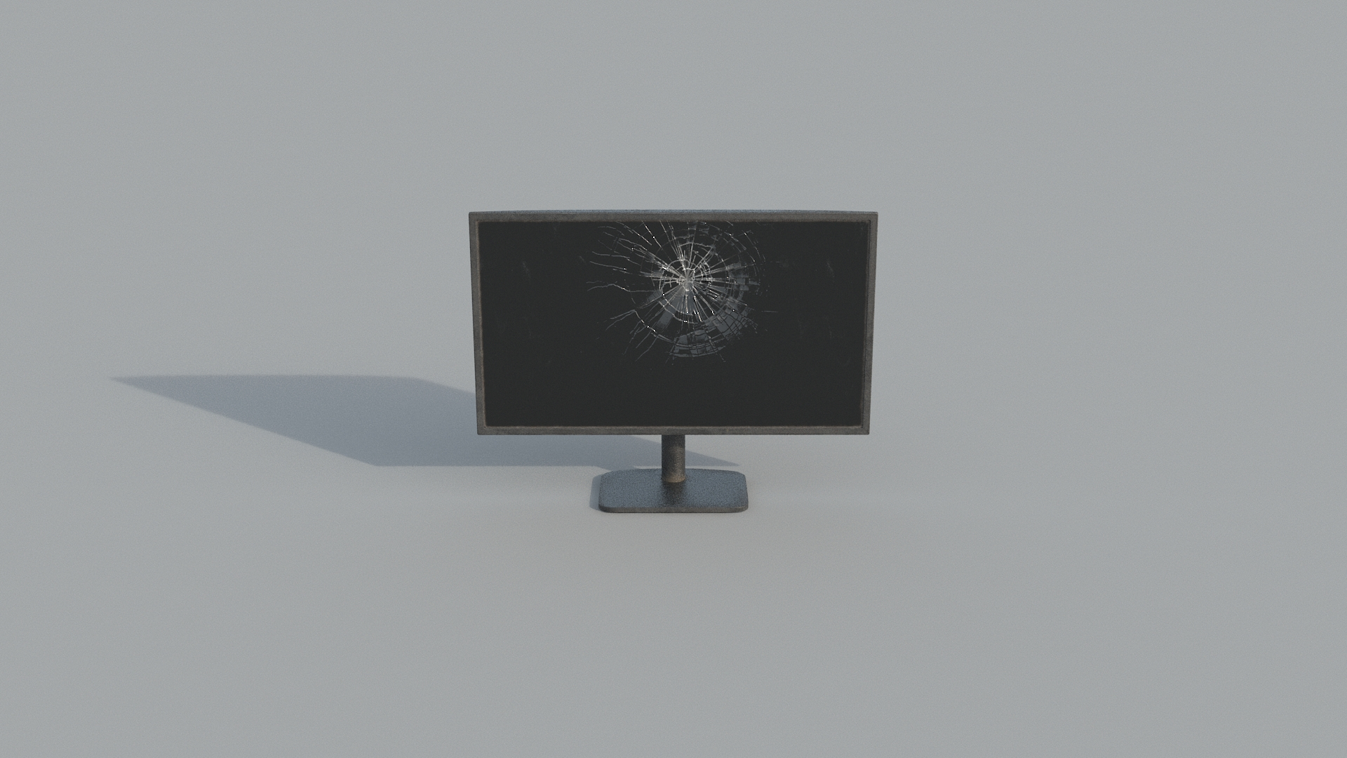 Old Computer Monitor PBR Model - TurboSquid 2358004