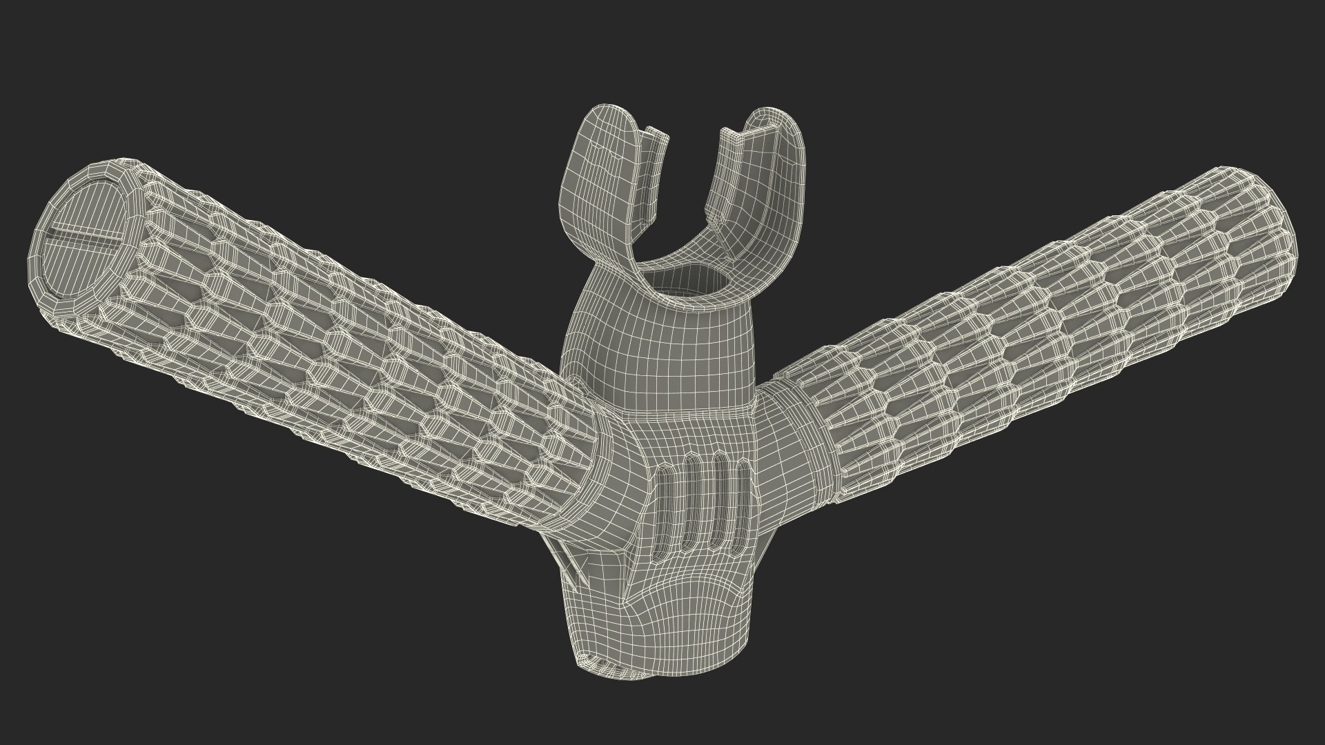 3D model Underwater Breathing Device Blue - TurboSquid 2170131