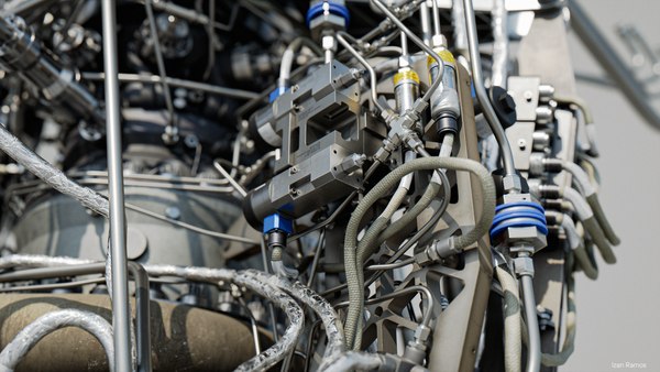 modèle 3D de Moteur Raptor SN50 - TurboSquid 1856870