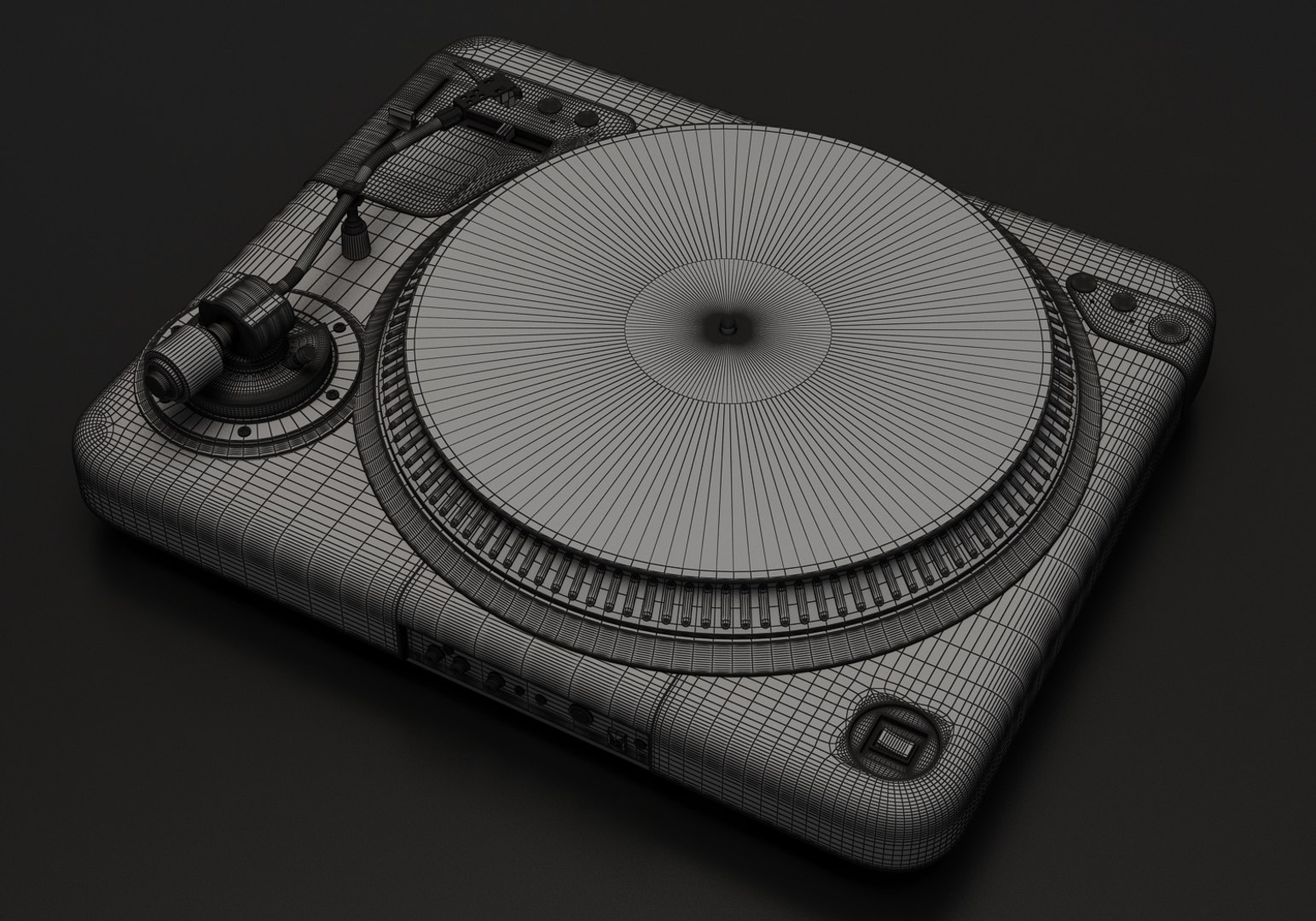 3D Turntable Devices Electronic Model - TurboSquid 1500323