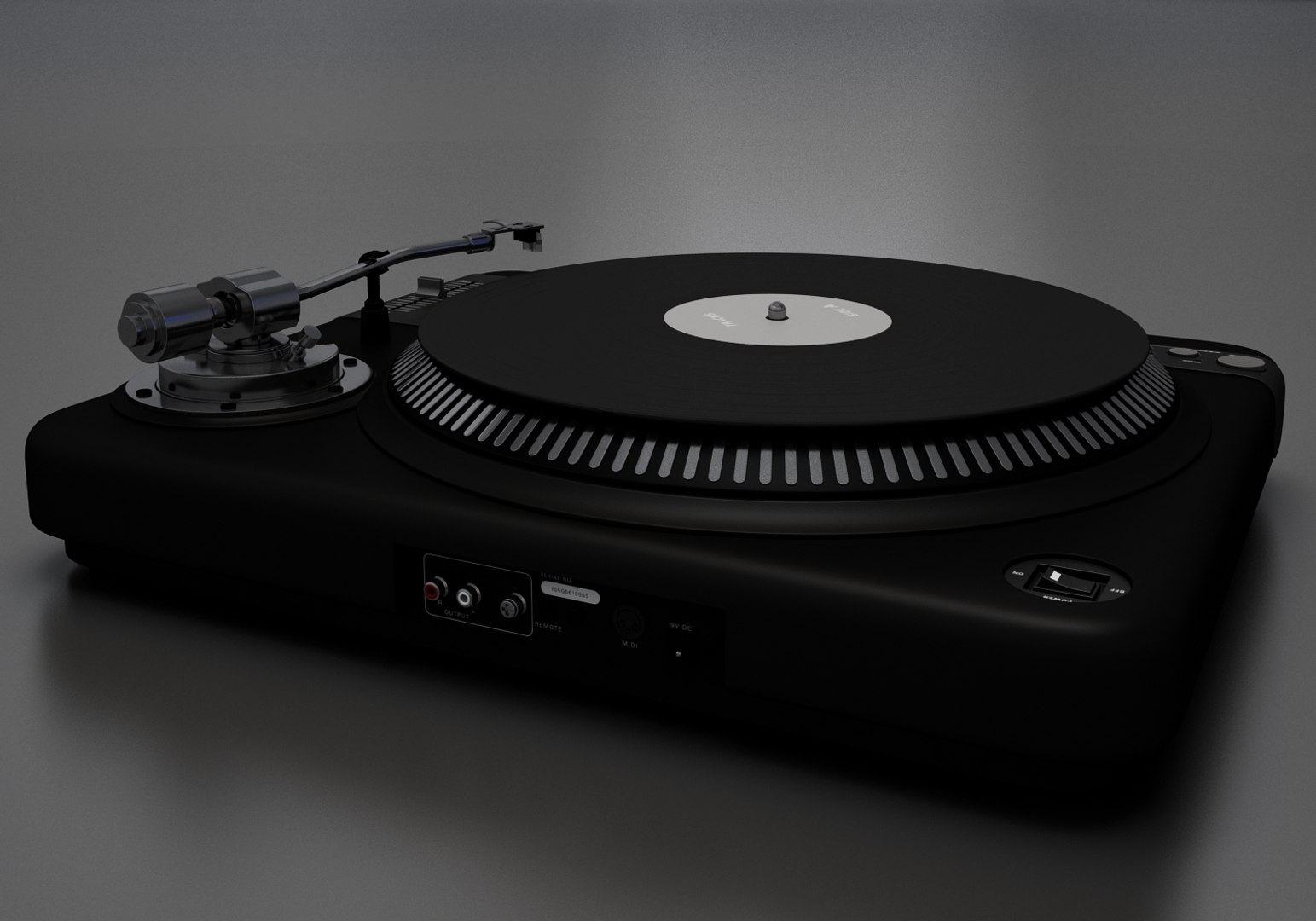 3D Turntable Devices Electronic Model - TurboSquid 1500323