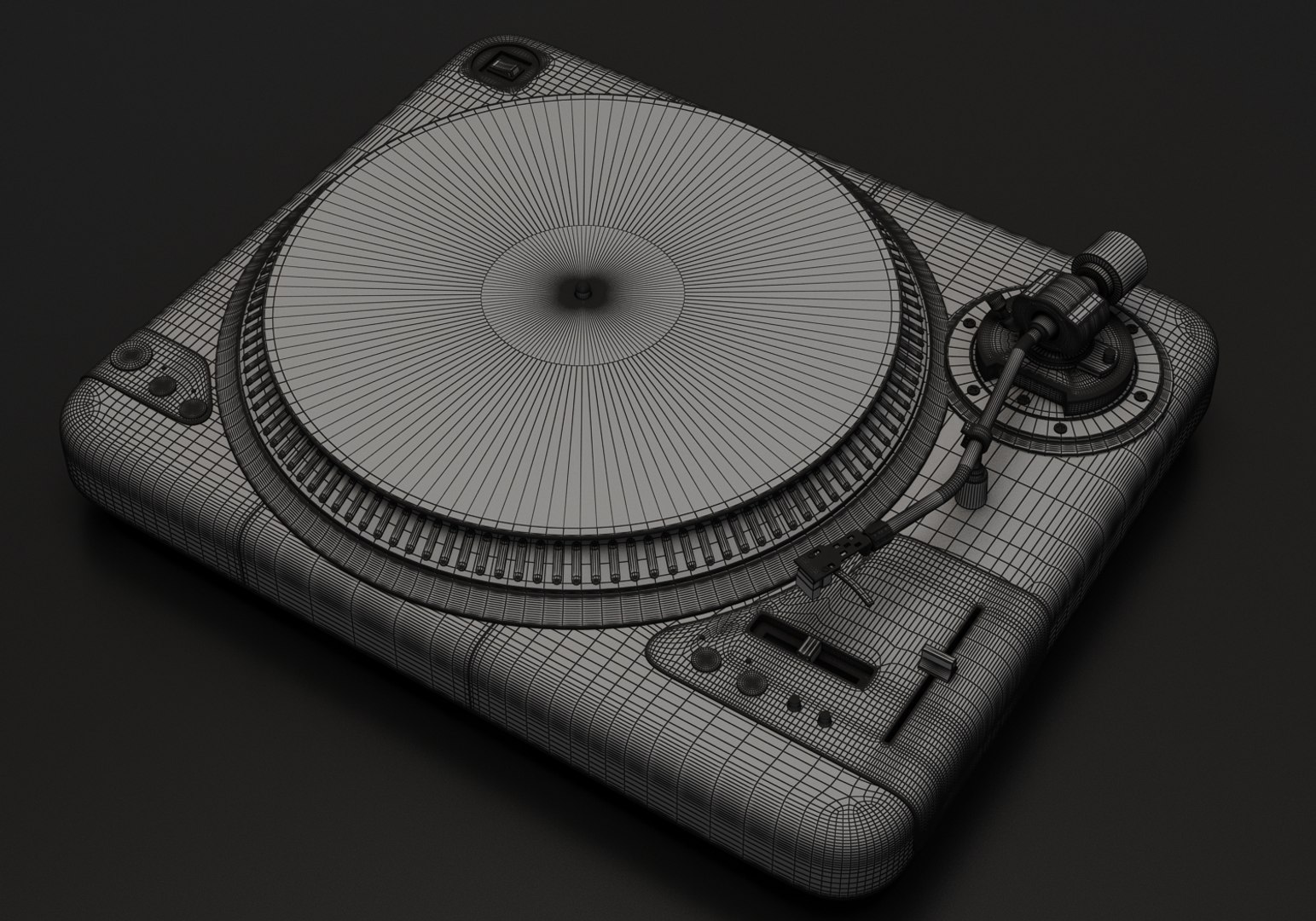 3D Turntable Devices Electronic Model - TurboSquid 1500323