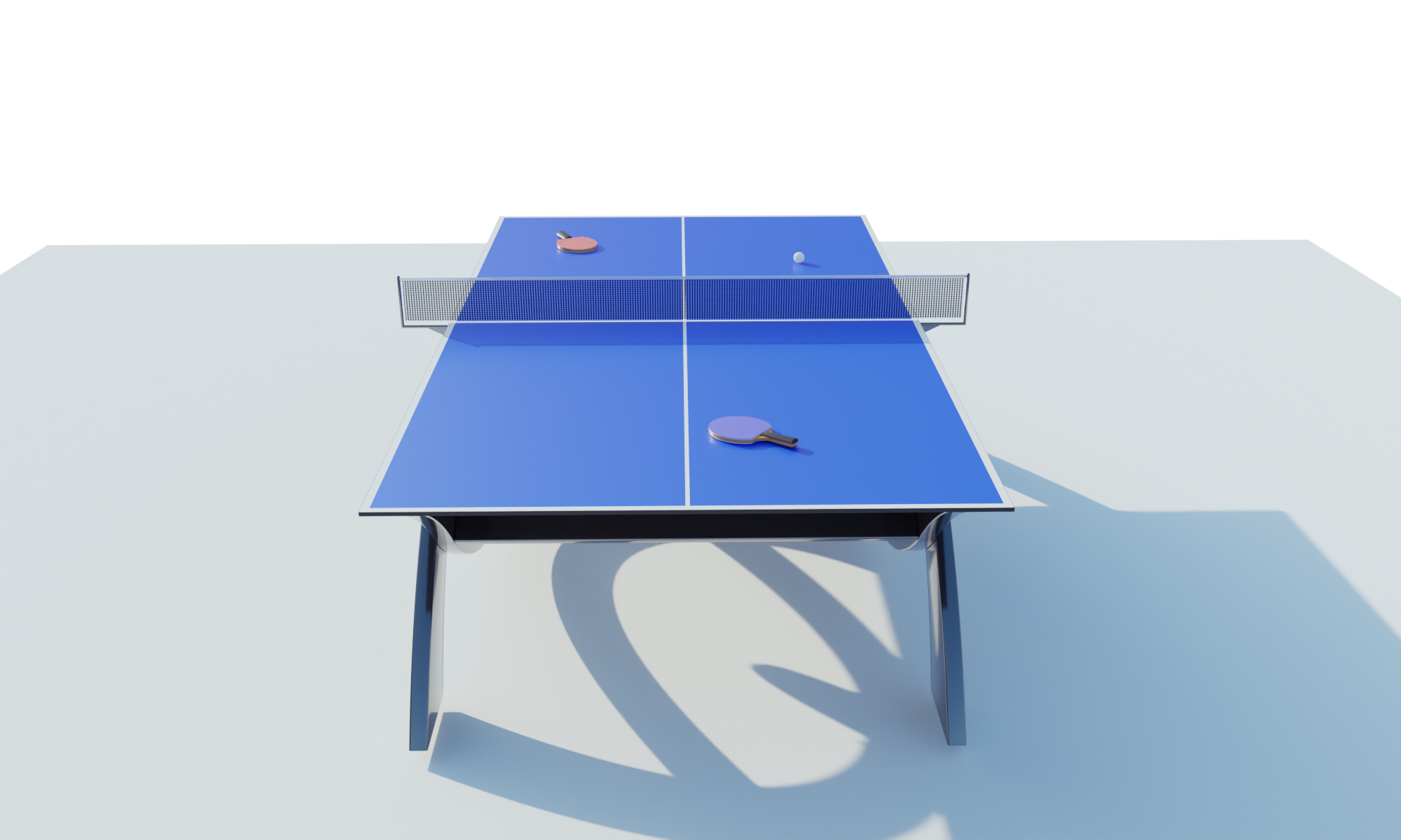 Ping pong table 3D model - TurboSquid 1514820