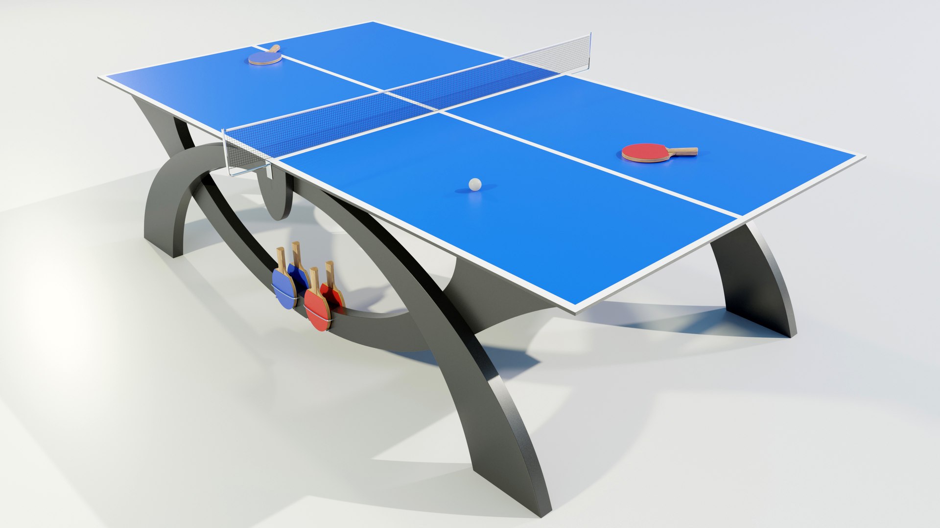 Ping Pong Table 3D Model - TurboSquid 1514820