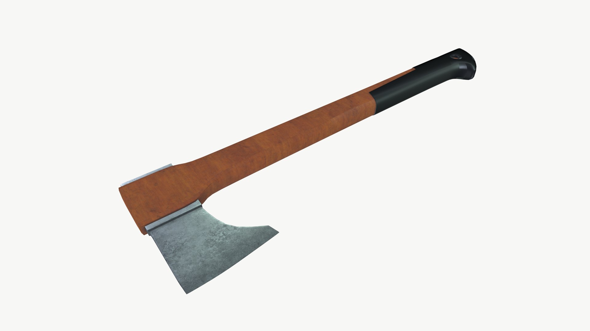 3D Wooden Axe - TurboSquid 2402865