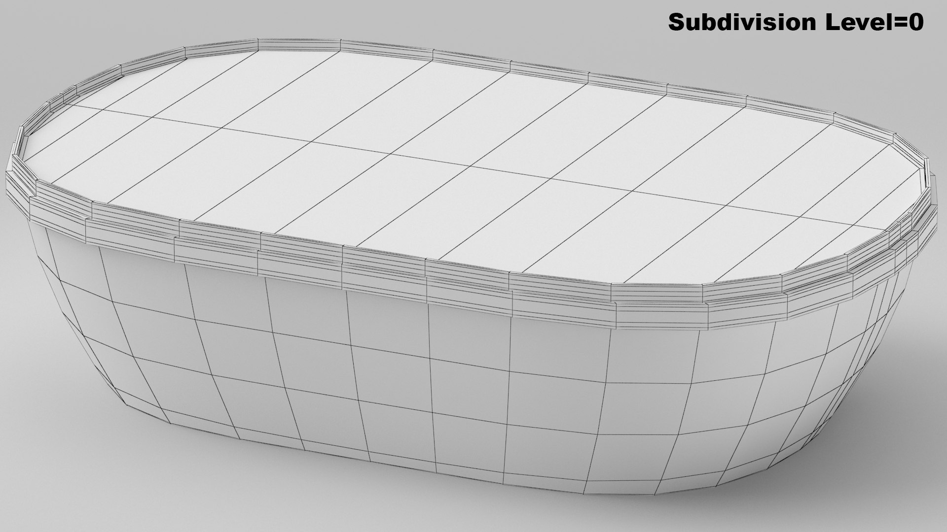 3D Model Editable Food Container - TurboSquid 1658105