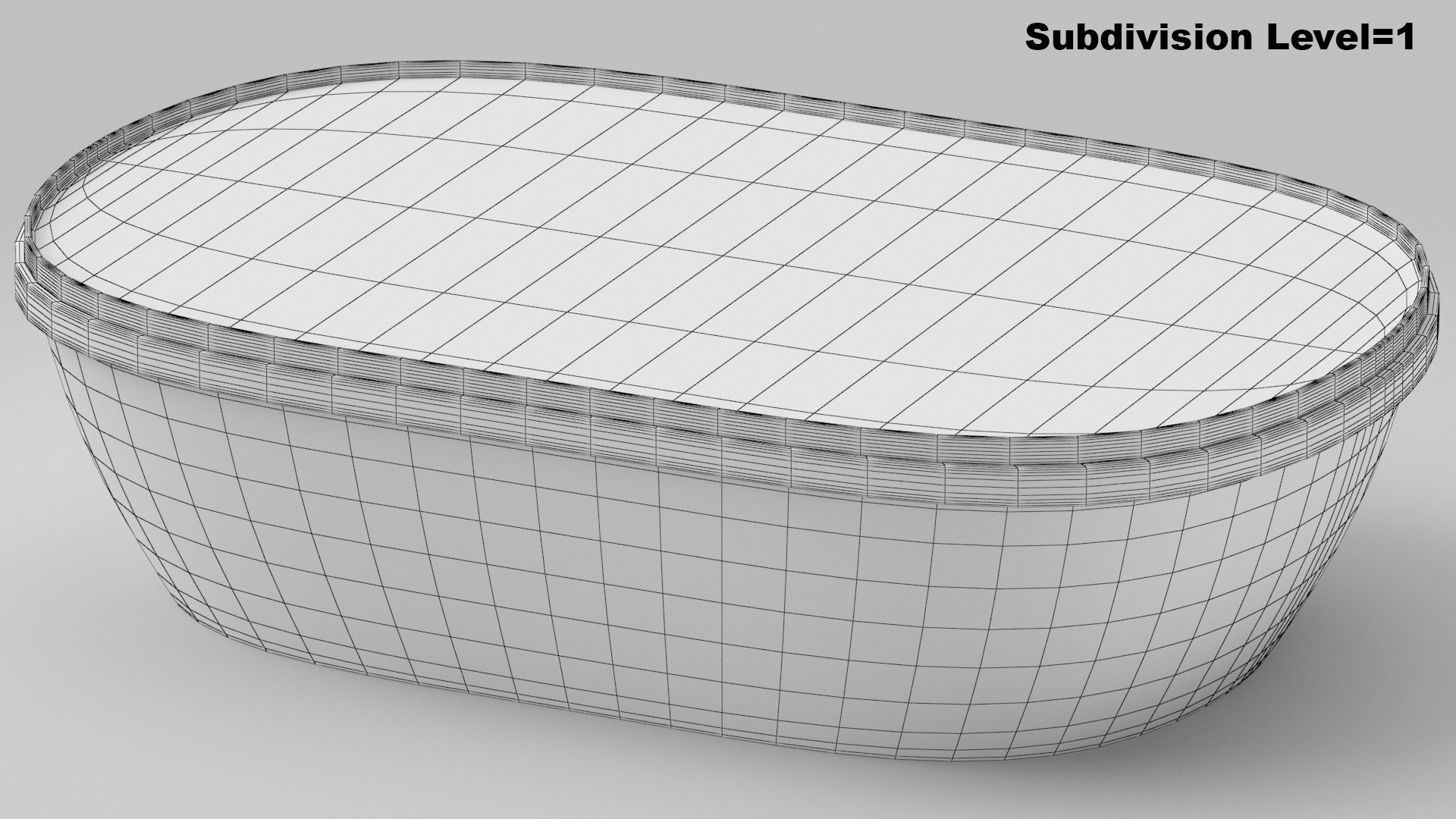 3D Model Editable Food Container - TurboSquid 1658105