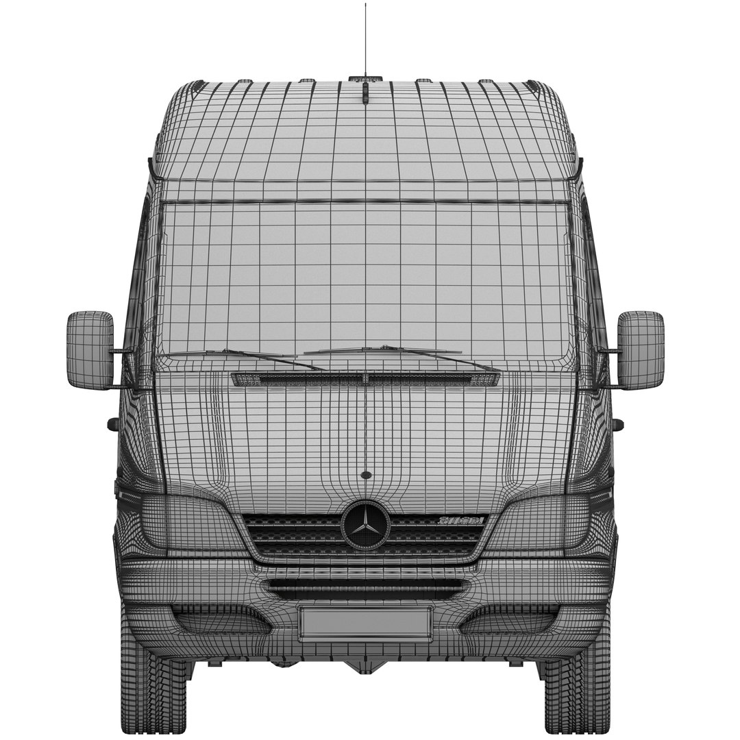 3D Model Mercedes Sprinter Classic Minibus - TurboSquid 1891998