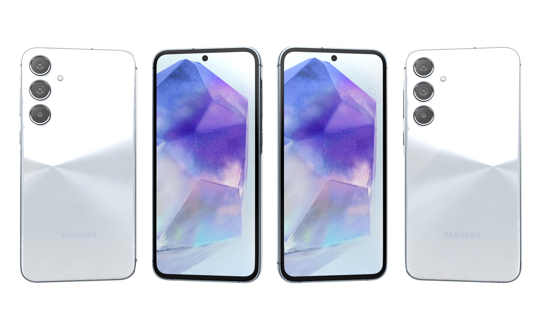 3D Samsung Galaxy A55 5G White - TurboSquid 2206063