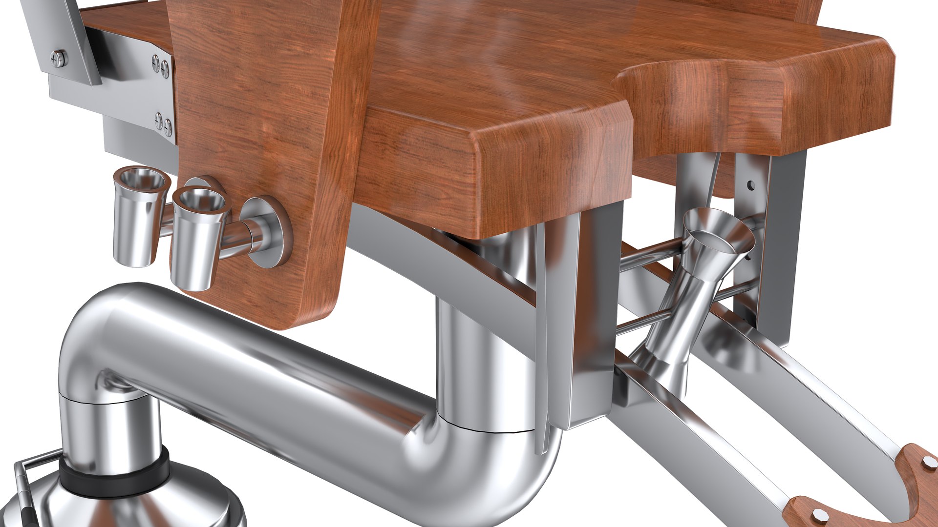 3D Fishing Fighting Chair Model - TurboSquid 2319975